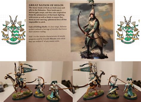 I Finished My Lumineth Great Nation Schemes My Own Scheme R