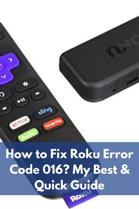 How To Fix Roku Error Code 016 My Best Quick Guide