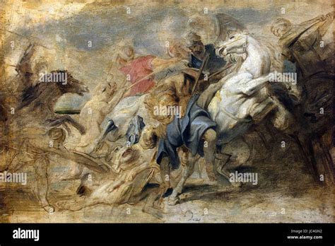 Chasse Au Lion De Rubens Banque De Photographies Et Dimages à Haute