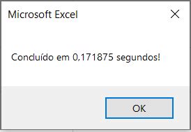 Timer no VBA Quanto Tempo Demora para Executar seu Código