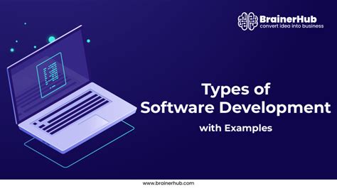 15 Most Common Software Development Types