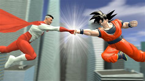 Goku Vs Omni Man By Songokussjgodssj On Deviantart