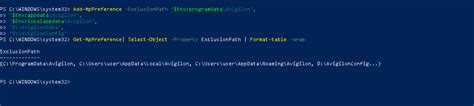 How To Add Acc Process And Folder Exclusions To Windows Defender Using Powershell