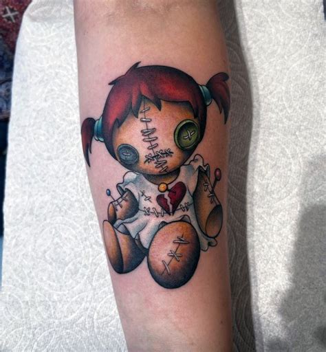 Girl Voodoo Doll Tattoo At Chelsea Elyard Blog