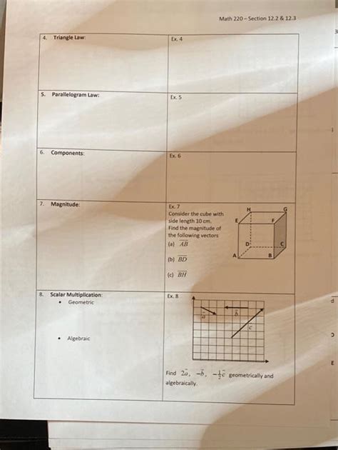 Solved Math 220 Section 12 2 And 12 3 An Introduction To