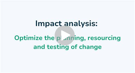 Impact Analysis Basis Technologies