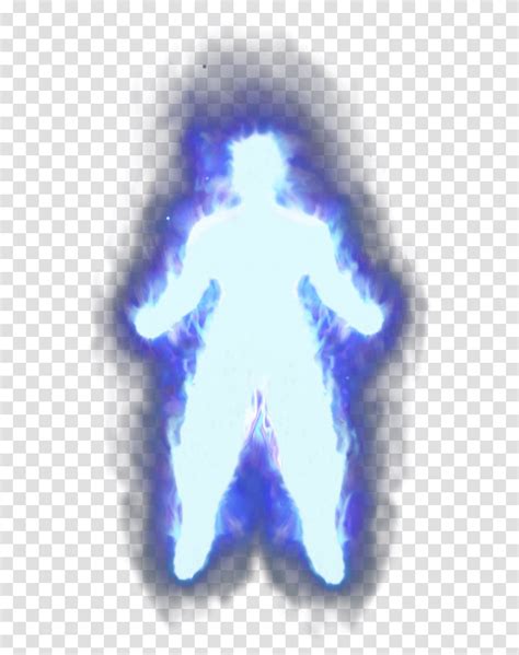 Aura Blue Spirit Blueaura Neon Glow Star Blue Fire Ball Light Flame