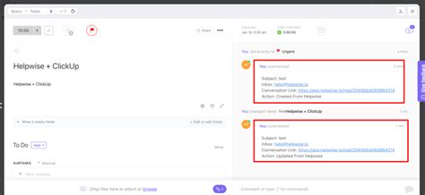 Quickly Skim Through Tasks And Conversations With Clickup Integration