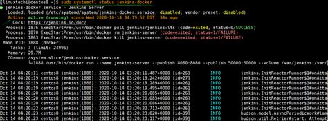 How To Run Jenkins Container As Systemd Service With Docker