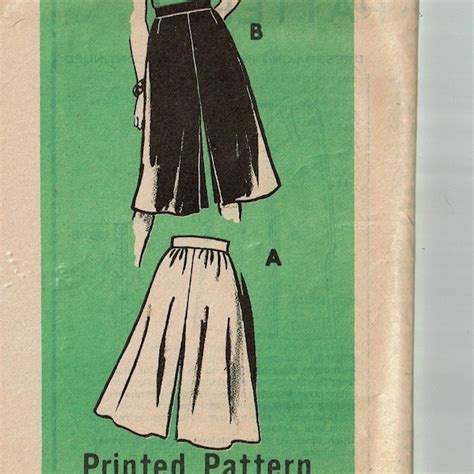 Culotte Pattern Etsy
