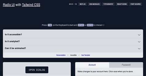 Radixui With Tailwindcss Codesandbox