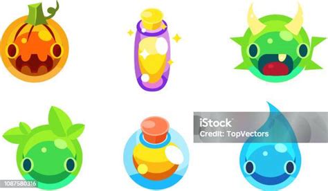 아이 게임 사용자 인터페이스 판타지 다채로운 젤리 요소 벡터 그림 흰 바탕의 컬렉션 귀여운에 대한 스톡 벡터 아트 및 기타 이미지 귀여운 그래픽 사용자 인터페이스
