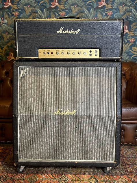1968 Marshall 1992 Model Super Bass Halfstack Reverb