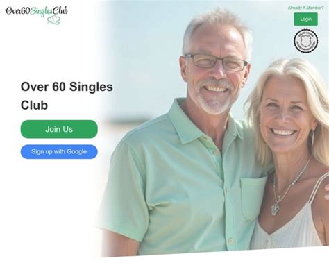 Over 60s Singles Club Over 60s Dating Sites