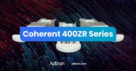 Coherent 400zr Series