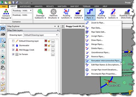 Renumber Interconnected Pipes Command CivilGEO Knowledge Base