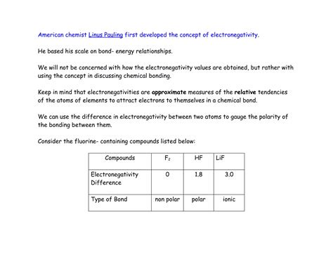 Covalent Bonding Notes Pdf