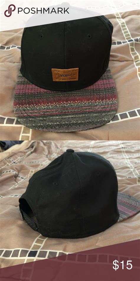 Vans Flatbill Snapback Hat New Never Been Worn Without Tags Vans Accessories Hats Van