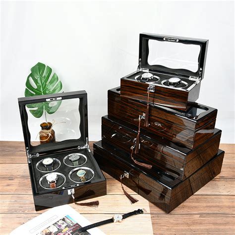 High End Black Sandalwood Clamshell Window Storage Display Box China