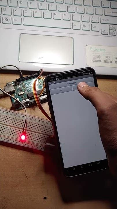 I Made A Bluetooth Controlled Led Using Arduino We Can Control It From Phone Yt Shorts
