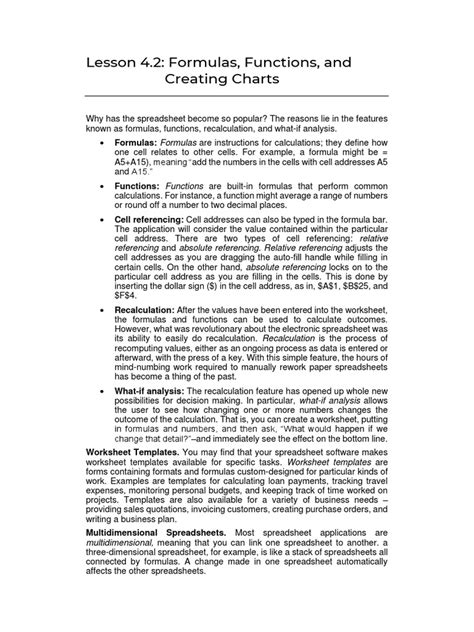 lesson 4 2 pdf spreadsheet chart