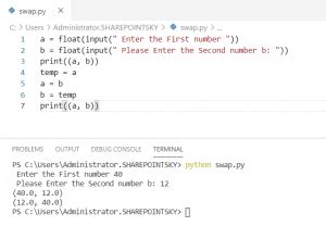 How To Swap Two Numbers In Python Various Examples Python Guides
