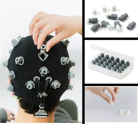 Greentek Semi Dry Eeg Electrodes Gelfree S3 Eeg Cap For Erpep Neuro Monitoring Buy Gelfree