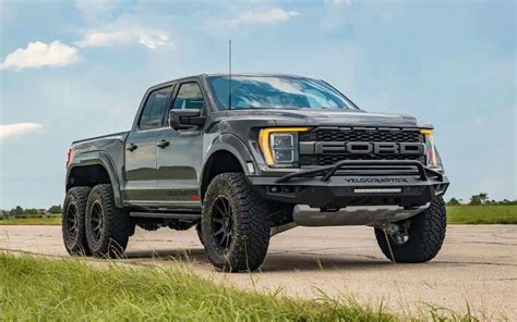 Hennessey Has Turned The Ford F 150 Raptor Into A Six Wheeled Beast