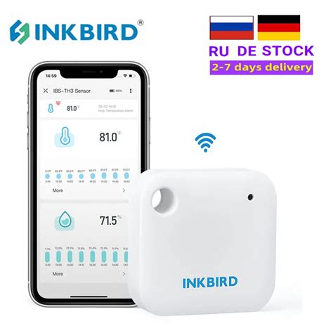 Inkbird Wi Fi Temperature Humidity Sensor Indoor Thermometer Hygrometer Smart Home Monitoring