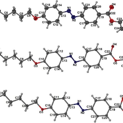 Colour Online The Molecular Structure Of Compounds C1 C4 And C5 With Download Scientific
