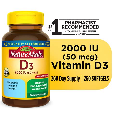 Vitamin D3 2000 Iu