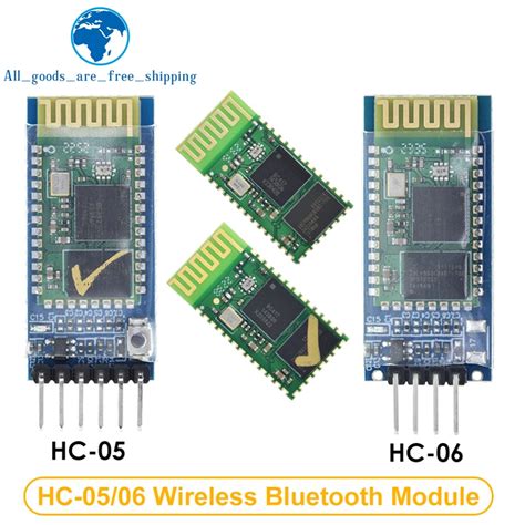 Tzt Hc 05 Hc 06 Rf Wireless Bluetooth Transceiver Slave Module Hc05 Hc06 Rs232 Ttl To 