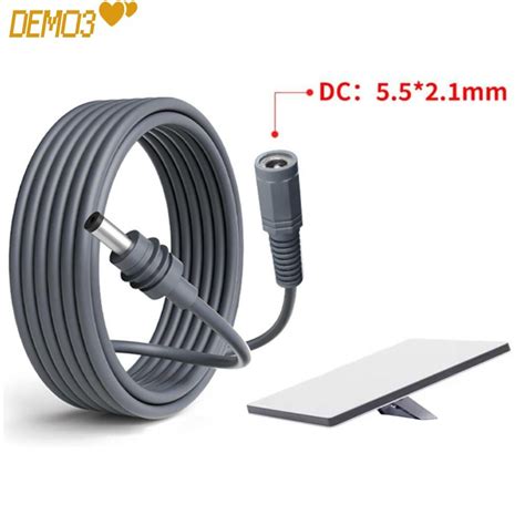 [demo3] Extension Adapter Cable Dc Male To Female 0 5 20m Dc Power Extension Cabel Safty