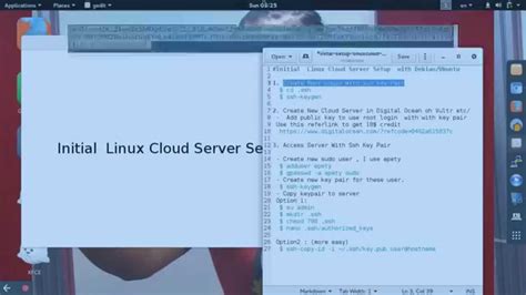 Initial Linux Cloud Server Setup With Debianubuntu Youtube