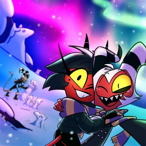 Loona Blitzo Millie And Moxxie Helluva Boss Drawn By