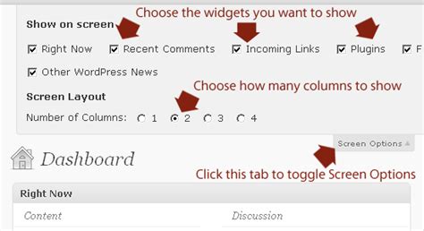 customize your wordpress dashboard digging into wordpress