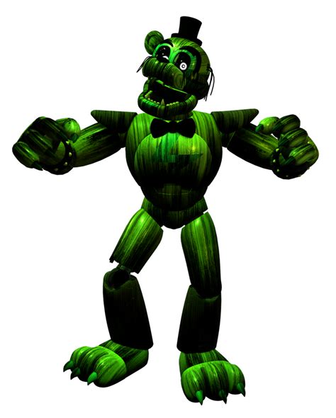 C4drender Phantom Glamrock Freddy Sbfan By Blackroseswagz On