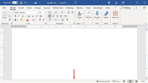Where Is The Status Bar In Word 2016 At Autumn Allen Blog