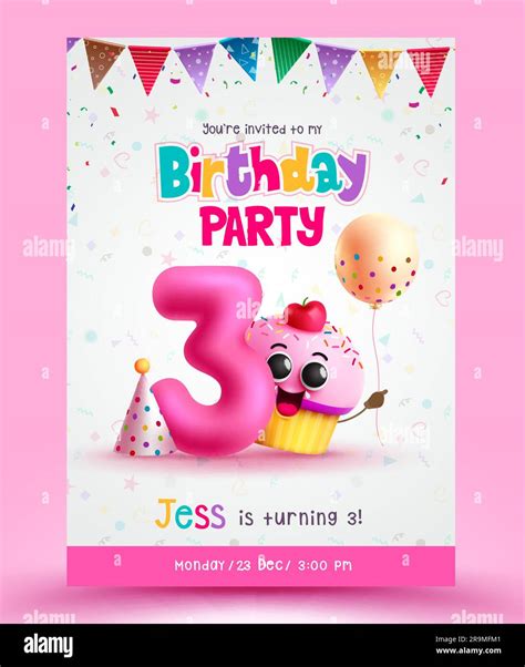 Happy 3rd Birthday Certificates Pack Of 6 Very Special Birthday