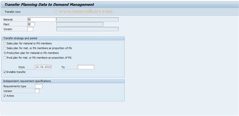 Mc74 Sap Tcode Transfer Mat To Demand Management