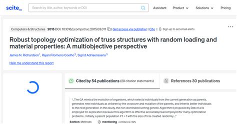 Robust Topology Optimization Of Truss Structures With Random Loading And Material Properties A