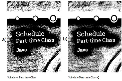 A Adaptive Thresholding And Morphological Transformations B Contrast Download Scientific