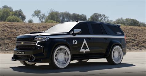 New Chevrolet Tahoe 2020+ "Erebus" Custom Wide Body Kit by Bête Noire ...