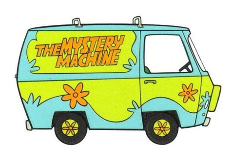Scooby Doo Mystery Machine Clip Art