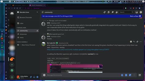 Discord Update Unsupported Software Aur And Other Garuda Linux Forum