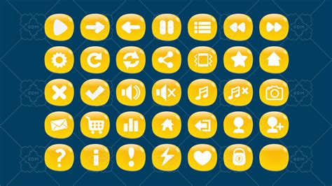 Cartoon Light Gui Light Pack Gamedev Market