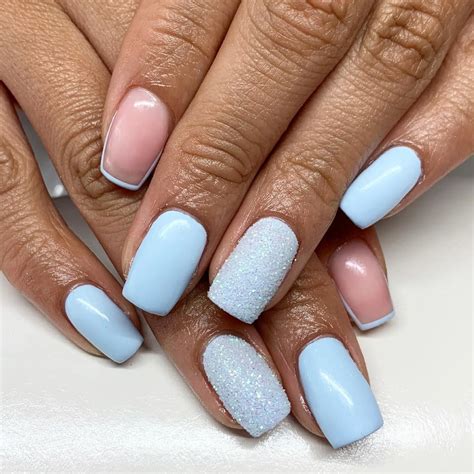 30 Best Sky Blue Nail Design Ideas You Should Check