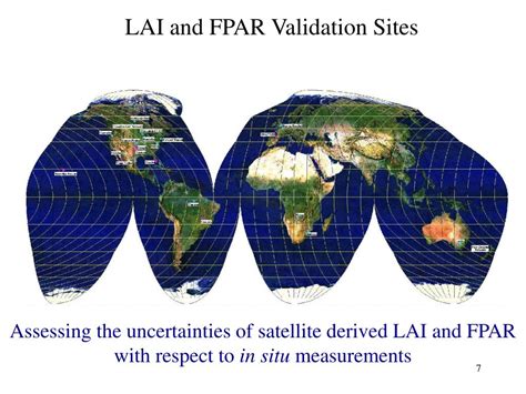 Ppt Modis Lai And Fpar Products An Update On Status And Validation