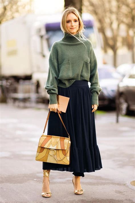 Maneras De Vestir Faldas En Invierno