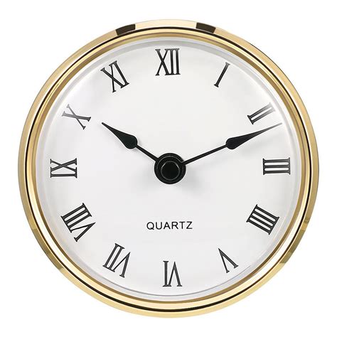 1pcs 80mm Quartz Clock Inserts Movement Replacement Roman Arabic Numerals Diy Handmade Watch